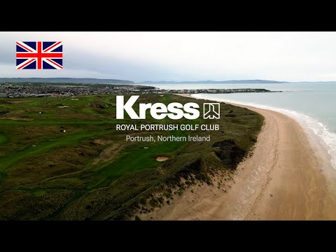 KRESS RTK Robot Mower ROYAL PORTRUSH golf club EN