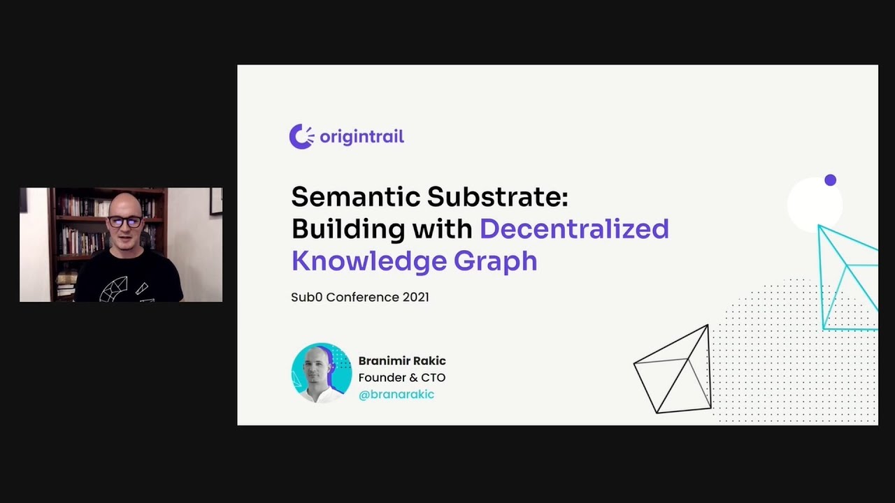 Semantic Substrate: Building With Decentralized Knowledge Graph - B. Rakic | Sub0 Online 2021