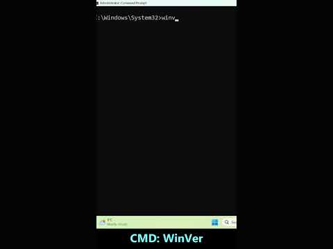 Check your REAL Windows Version with ”CMD:winver”