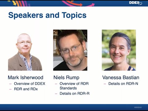 Recording Data and Rights Standards Webinar (March 2021)