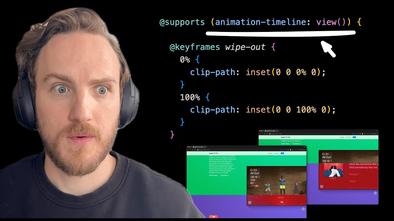 Create Apple-style scroll animations with CSS view-timeline