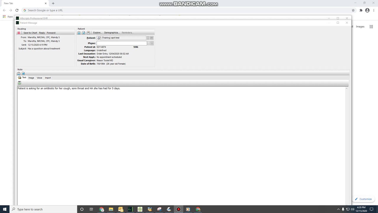 Allscripts Pro How to easily access a chart