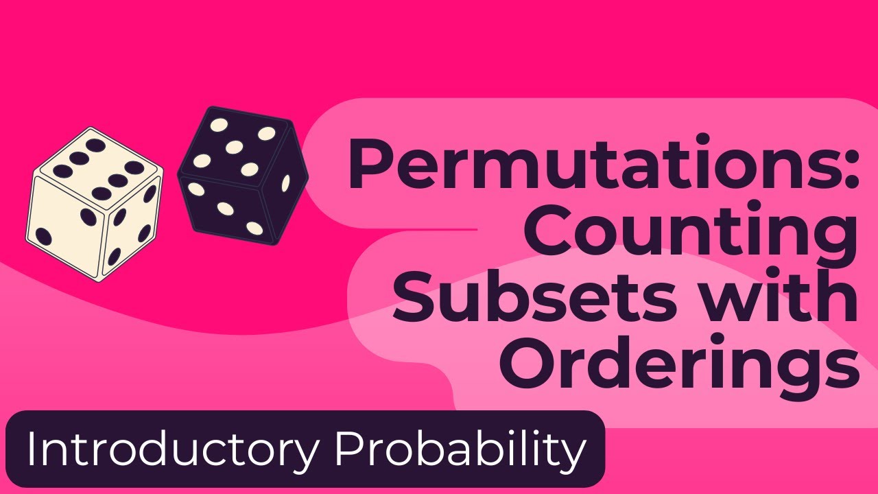 Permutations: Counting Ordered Subsets