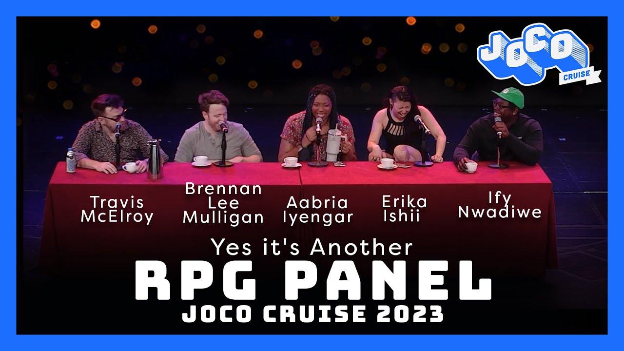 Travis McElroy, Aabria Iyengar & more talk RPGs on the JoCo Cruise