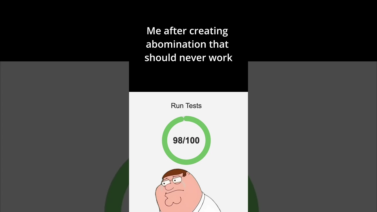 Should Not Work #coding #programming #memes