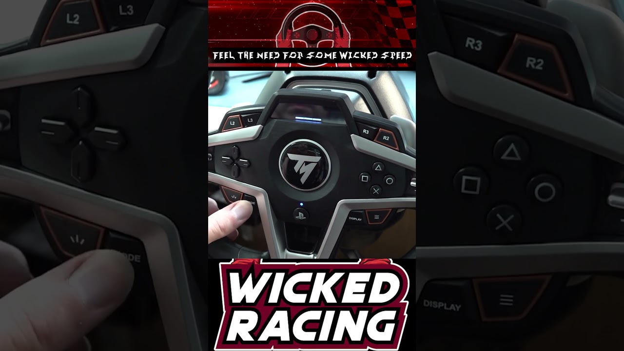 Thrustmaster T248 Playstation Pc Setup How To #Short