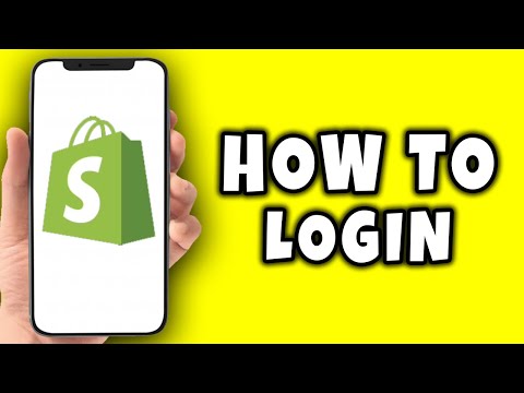 How To Login In Shopify (2025)