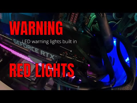 Flashing / Solid red light on Nvidia RTX Graphics Cards