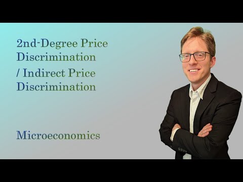 Lecture 11D - Indirect Price Discrimination