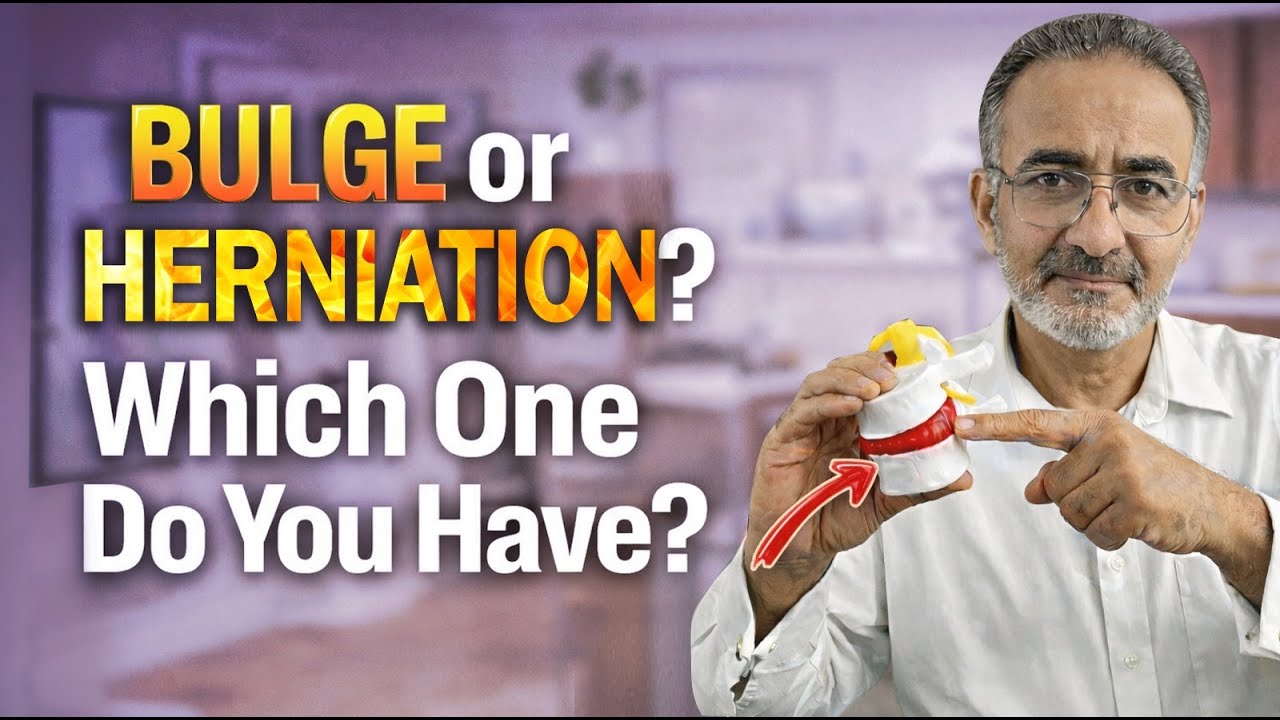 Bulging Disc vs Herniated Disc Explained | What’s the Difference?