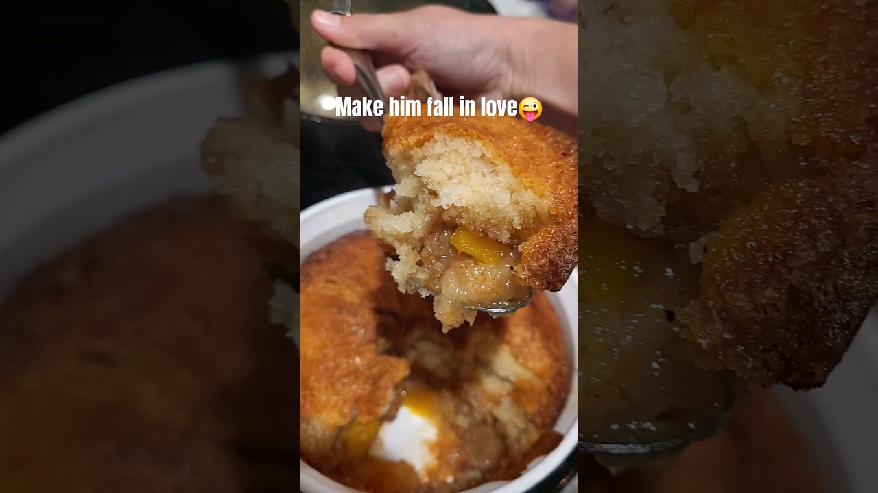 Peach Cobbler recipe! Wish you could've been here for this one!😋 #peach #cobbler #dessert #yummy