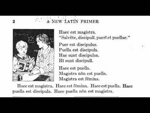 022 Maxey A New Latin Primer Chapter One from archive org.avi
