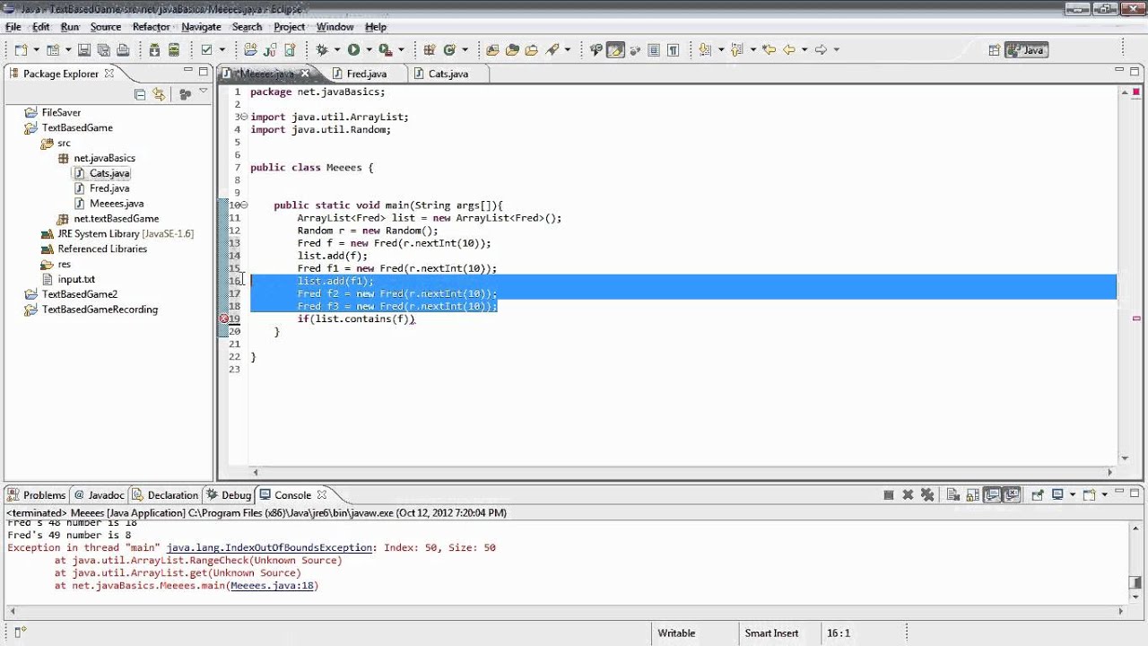 Java Beginner Tutorial 23 - Array Lists