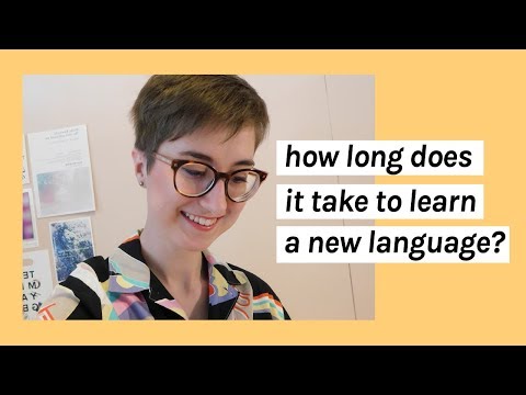 How long does it take to be fluent in a language? ⏰