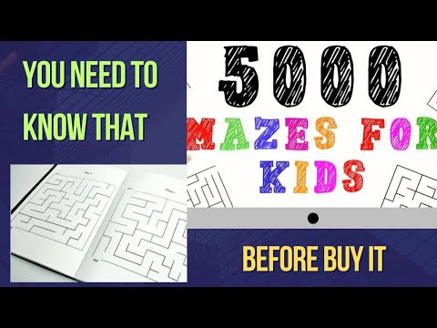 5,000 Mazes for Kids (Easy, Medium, Hard, Extreme) - Discover the Best Puzzle Book for Kids review