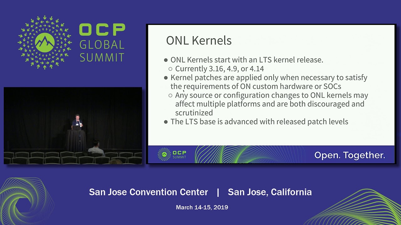 OCPSummit19 - EW: Networking: Software - Architecture and Design of Open Network Linux