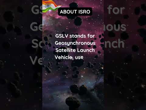 What does GSLV stand for in ISRO's launch vehicles #shorts #isro
