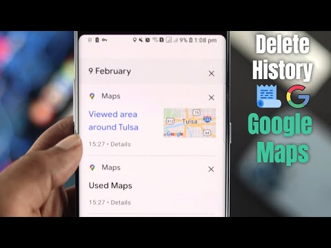 Delete Google Maps Search History on iPhone or Android! [How To]
