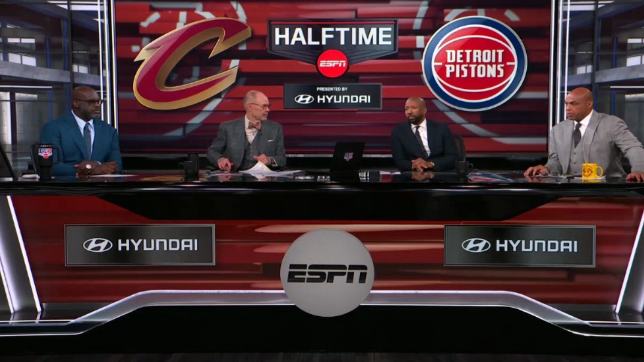 Inside the NBA | Shaq & Chuck react to Cade Cunningham drops 20 Pts as Pistons lead Cavs at half