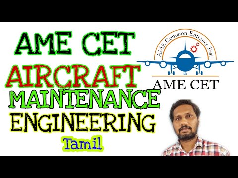 AME CET 2021 | Aircraft maintenance engineering | aviation courses | Tamil | Physics with AKG