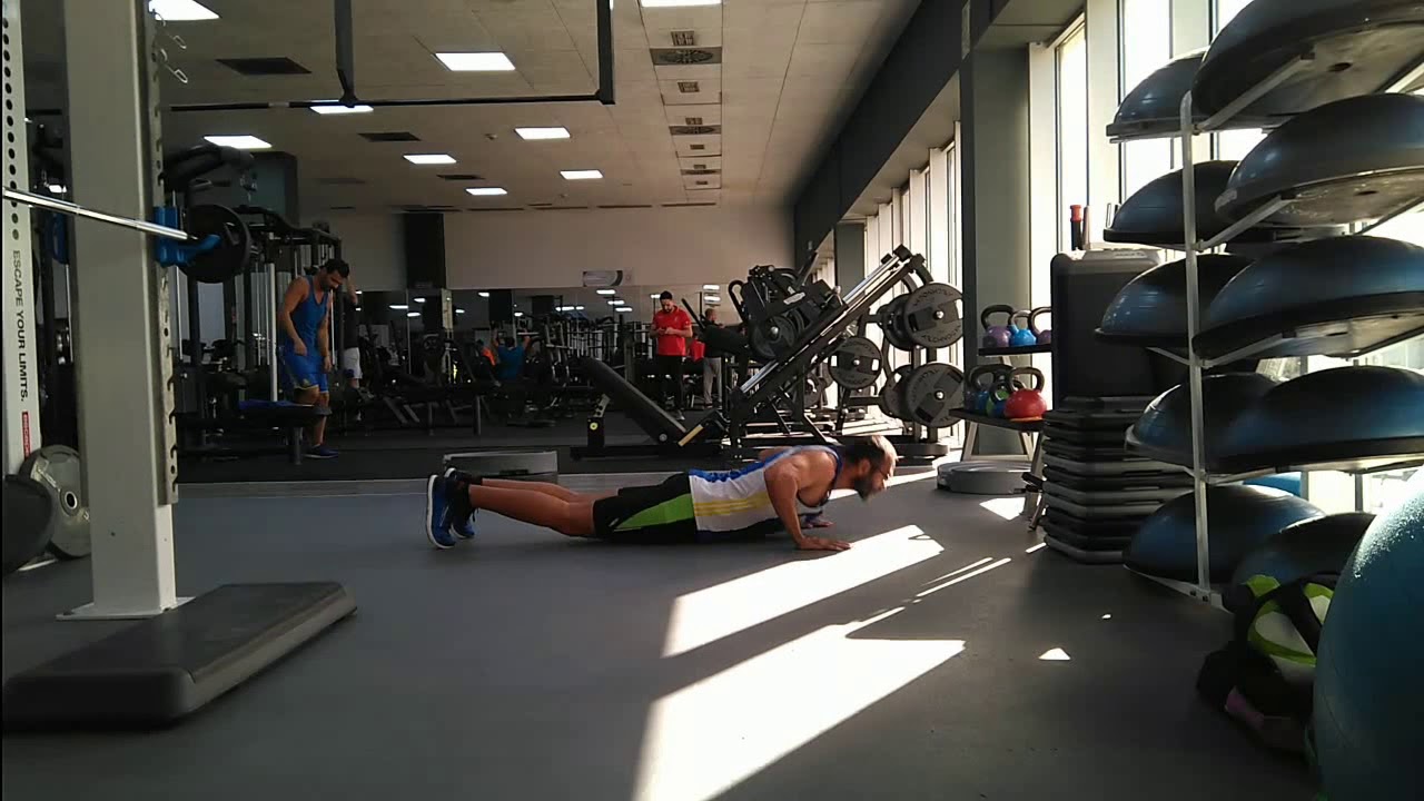 7 flexiones Superman