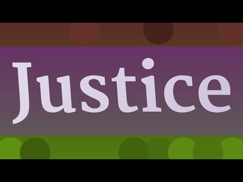 JUSTICE pronunciation • How to pronounce JUSTICE