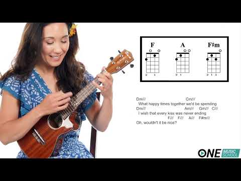 Wouldn't It Be Nice Ukulele Beach Boys Cover/Play Along with Chords and Lyrics