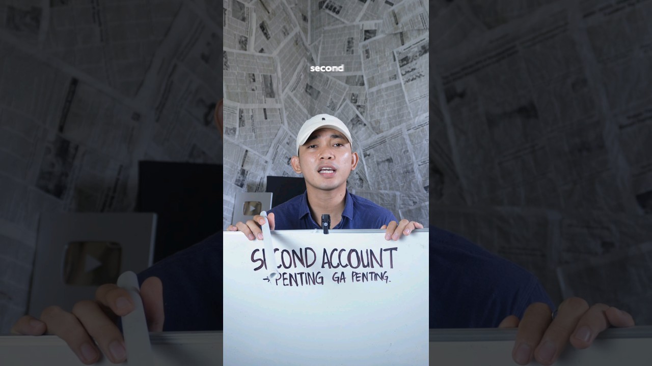 punya second account gak?