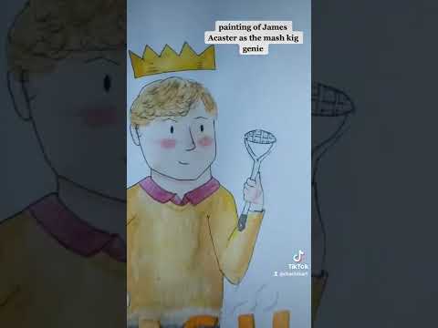 James Acaster off menu fan art