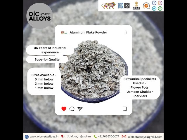 Aluminum Powder - Aluminum foil Powders Manufacturer from Udaipur