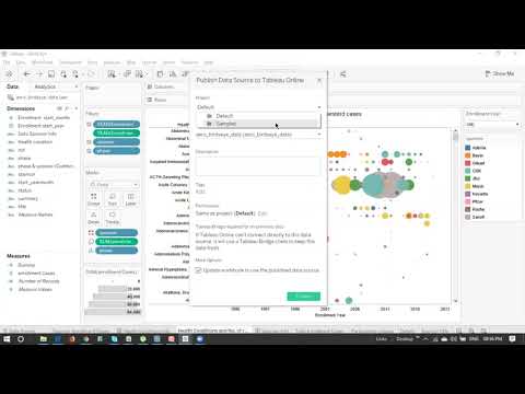 Embedded Data Source Vs Published Data Source in Tableau