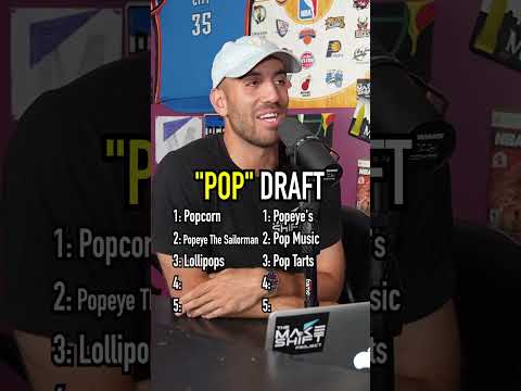 The “POP” DRAFT!! Drafting Things That Have the Word Pop In It! #shorts #drafts #pop