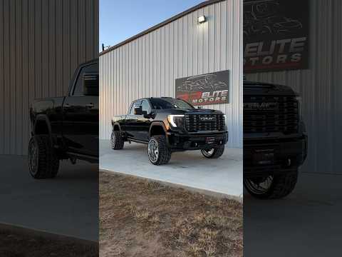2024 GMC Sierra 2500 Denali Ultimate • Cognito leveling kit • 24’s on 33’s - SOLD! #shorts #trucks