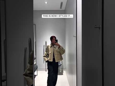 You can get the viral cropped trench coat from M&S in Dubai