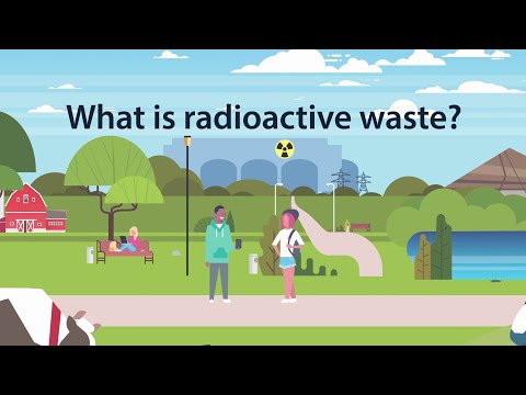 What is radioactive waste?