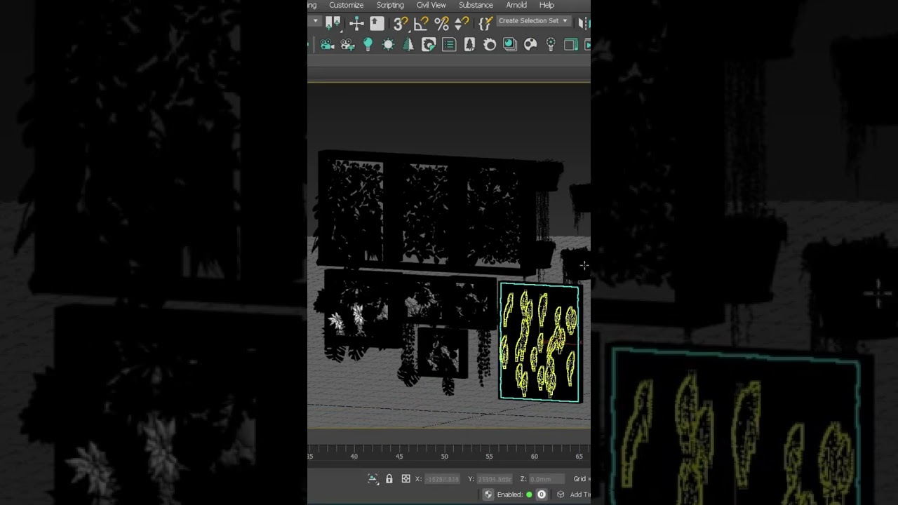 Download Black Object in 3ds max #architecture #interiordesign #viralvideo #explore #viralshort