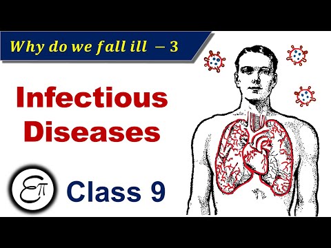 Why do we fall ill (Part 3) || Infectious Diseases || in Hindi for Class 9