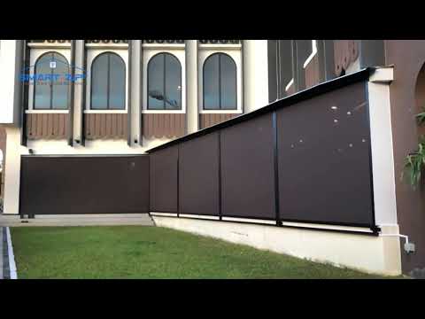 Smart Zip Track Blinds @ Yusof Ishak Mosque
