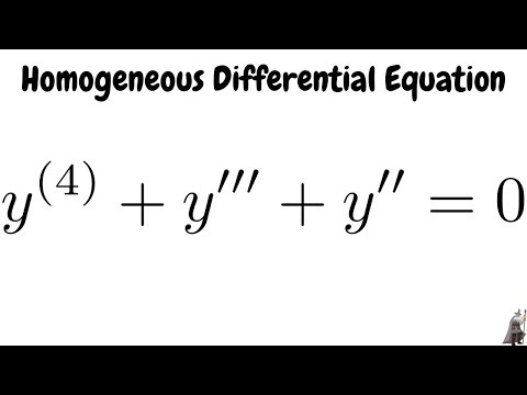 Solving a Fourth Order Linear Homogeneous Differential Equation