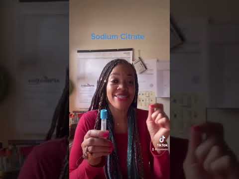 PHLEBOTOMY TUBE ADDITIVES - LIGHT BLUE TOP TUBE #education #phlebotomy #tutorials