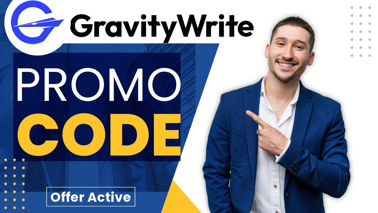GravityWrite Promo Code 2025 | Top AI Writer, Content Generator & Assistant 🚀✨