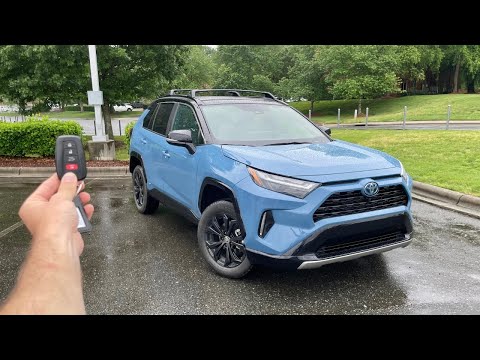 2024 Toyota RAV4 Hybrid XSE: Start Up, Test Drive, Walkaround, POV and Review