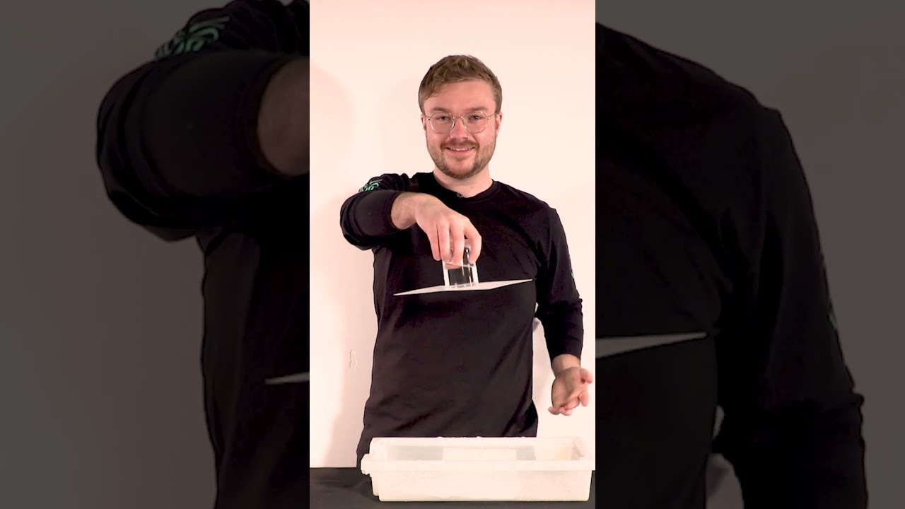 Can water defy gravity? | Wonderlab+ | #science #shorts