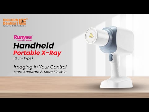 Best Dental Portable Xray Runyes Ray 98P Gun Type Single Handheld Xray by Unicorn Denmart