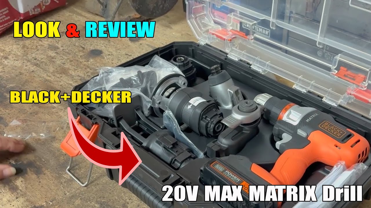 BLACK+DECKER 20V MAX MATRIX Review | The Best 6-Tool Cordless Combo Kit?