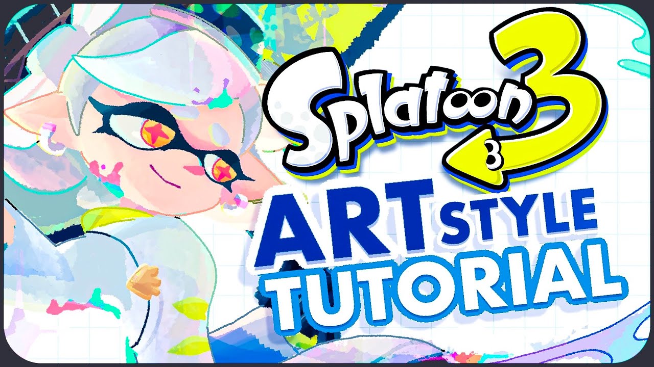 HOW TO DRAW SPLATOON 3 IN 15 MINUTES