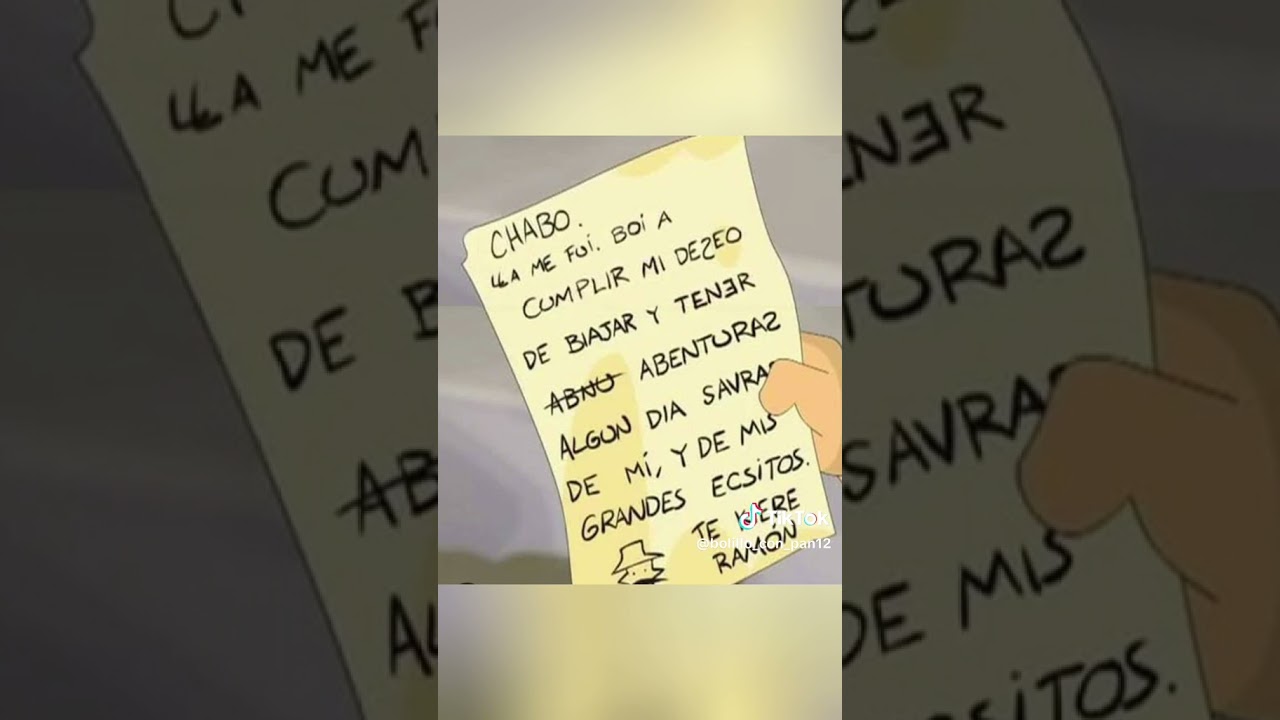 chavo ya me fui te quiere don ramon #memes #nosequeponerxd #tilin