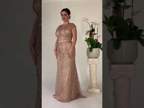 FDS1722 Prom Formal Evening Gown And Plus Size