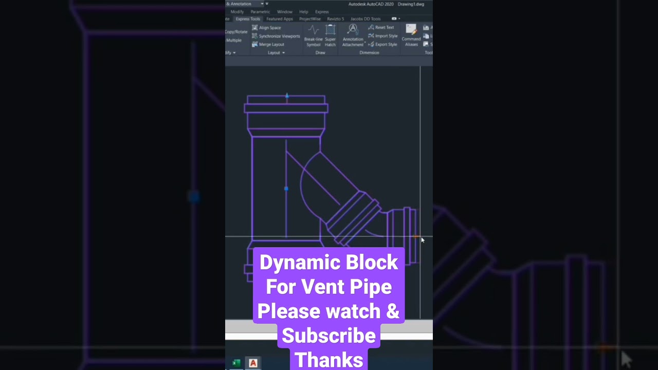 Dynamic Block For Vent Pipe