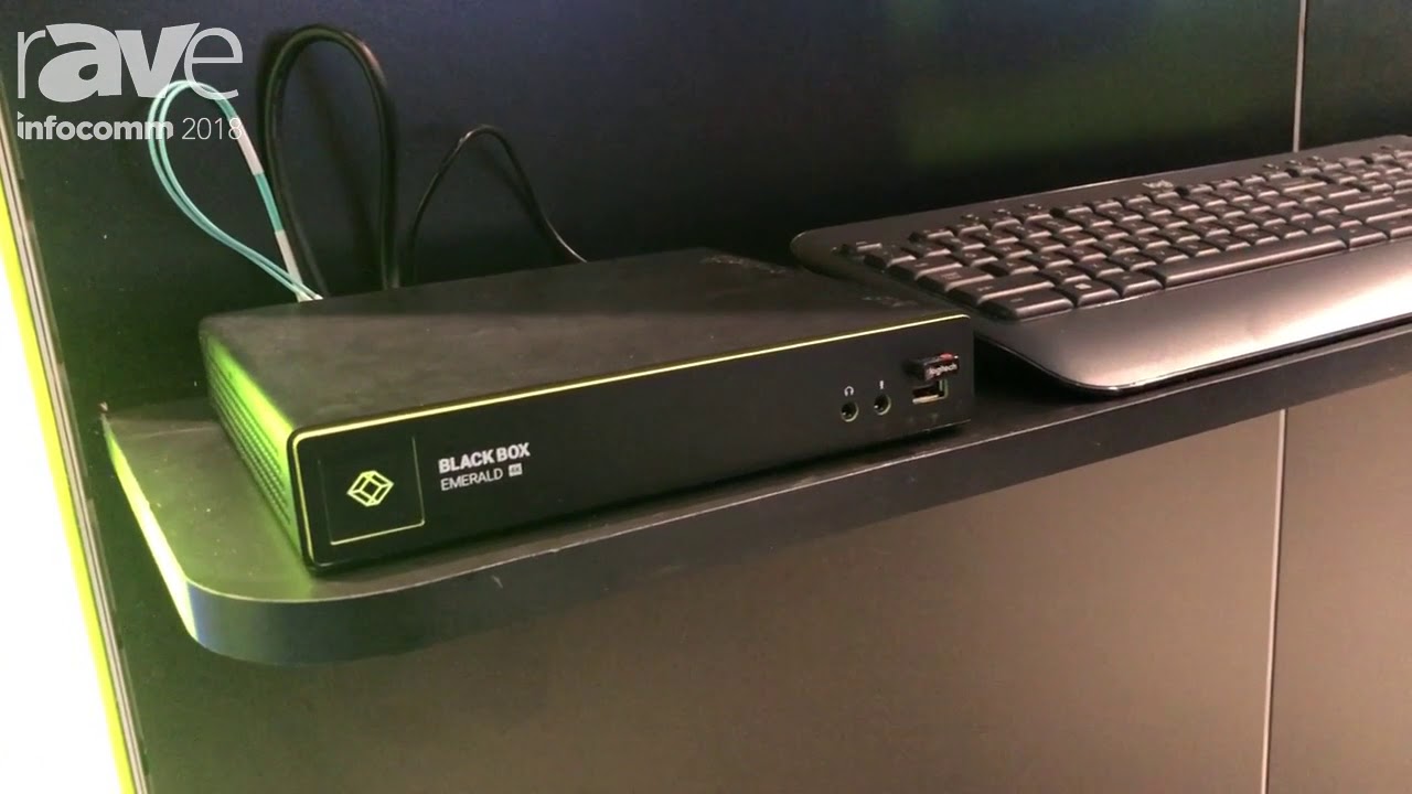 InfoComm 2018: Black Box Demos the Emerald TCP-IP KVM Platform